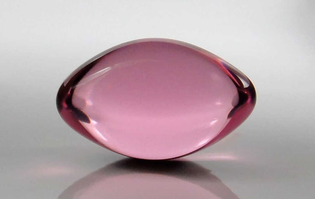 Small PINK Glass Yoni Egg - Two Shapes - Etsy