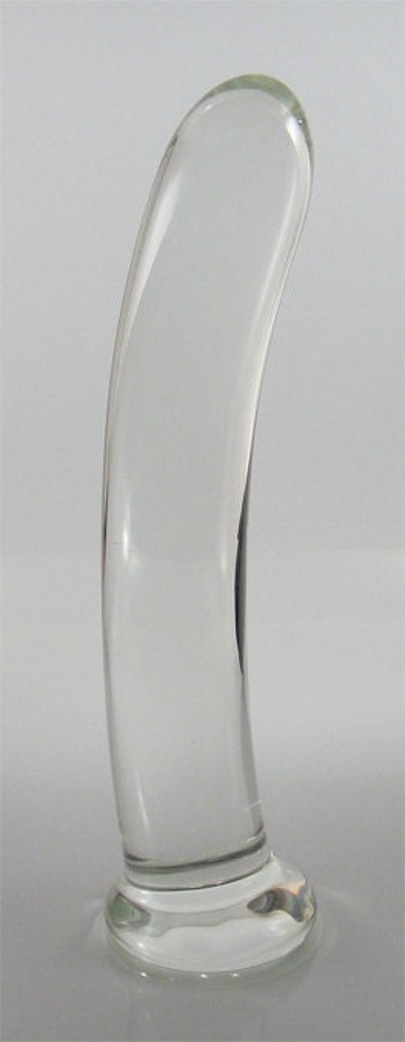 Large Glass Smooth Headless Dildo Sex Toy Etsy