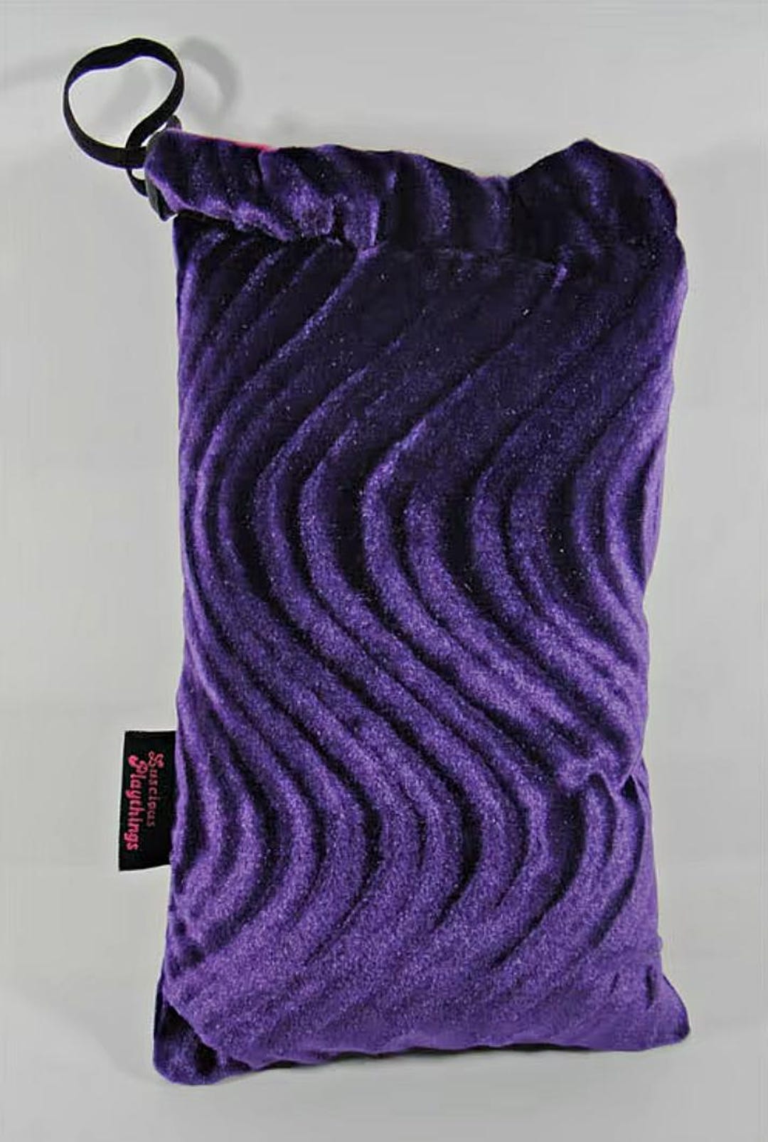 LARGE Padded Storage Bag Pouch for Glass PINK or PURPLE - Etsy