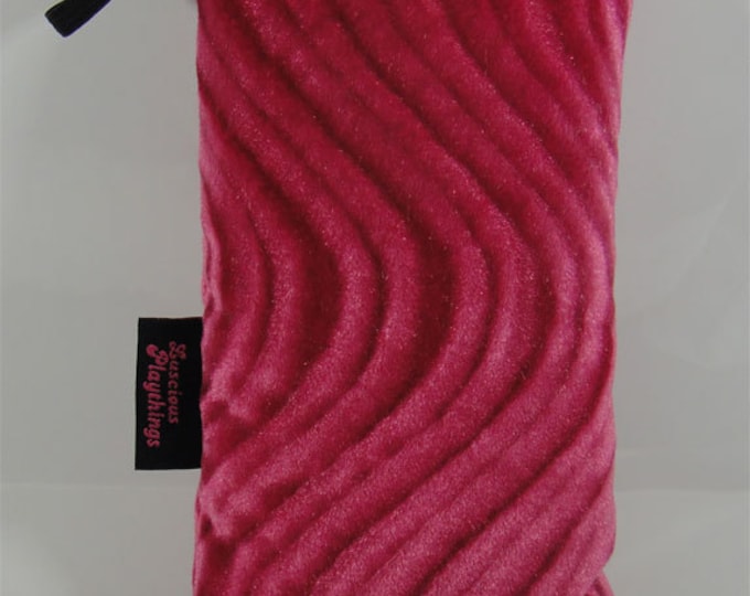 Medium Premium Plush Storage Pouch For Glass Sex Toy Dildo Etsy