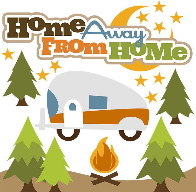 Summer Die Cuts, Camping Scrapbook, Camping Die Cuts, Scrapbooking Die ...