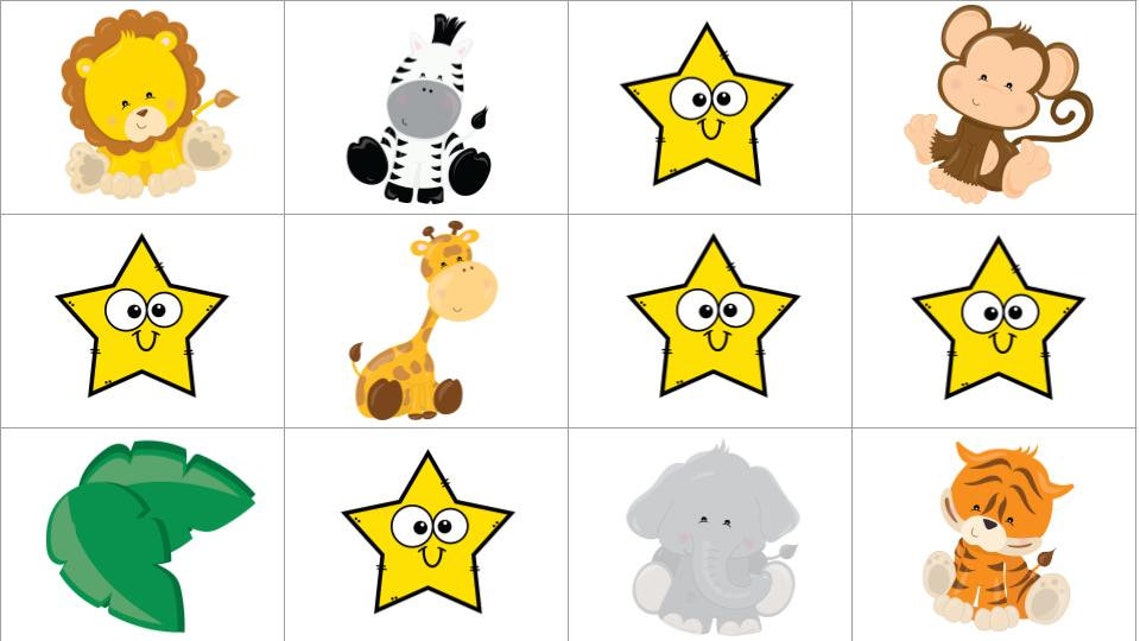 Zoo animal Props VIP KIds Reward System GoGo Kids Q Kids ESL | Etsy