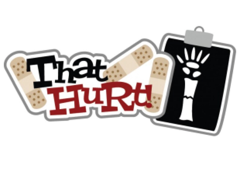 Scrapbook Title, Broken Bone Scrapbook Title, Scrapbook, Scrapbooking ...