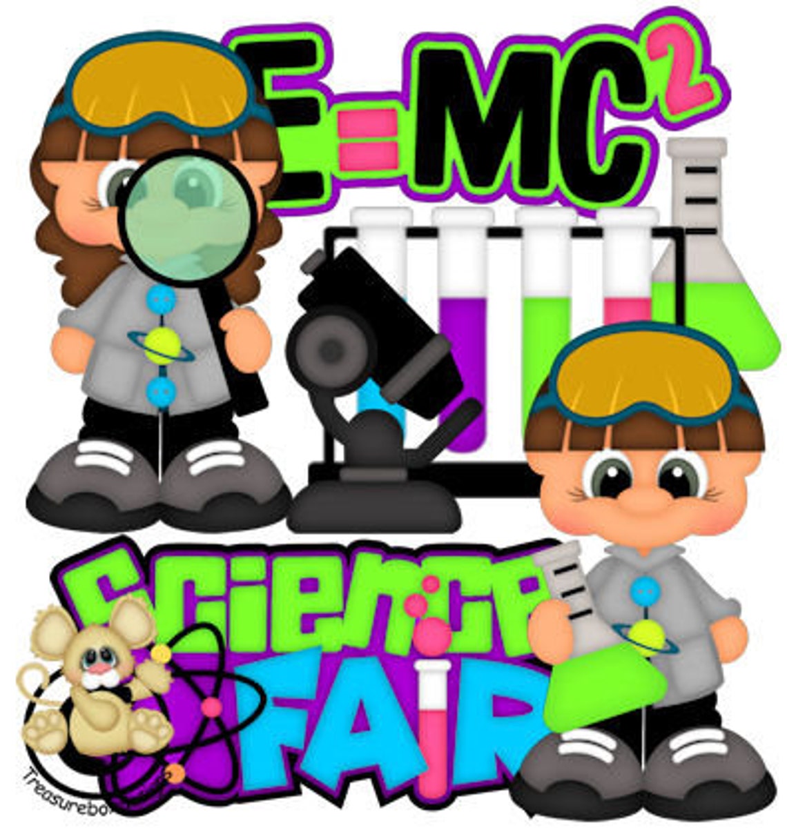 Scrapbook Die Cuts, Scrapbook Embellishment, Science Fair, Children ...