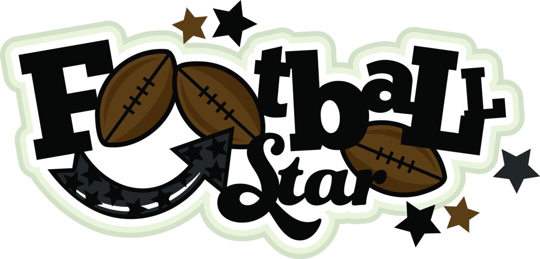 Scrapbook, Scrabooking, Football, Football Die Cuts, Scrapbook ...