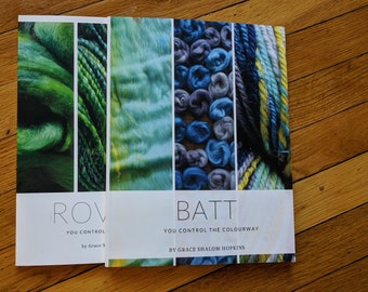 ROVING Spinning Book Roving Combed Top Tutorial | Etsy