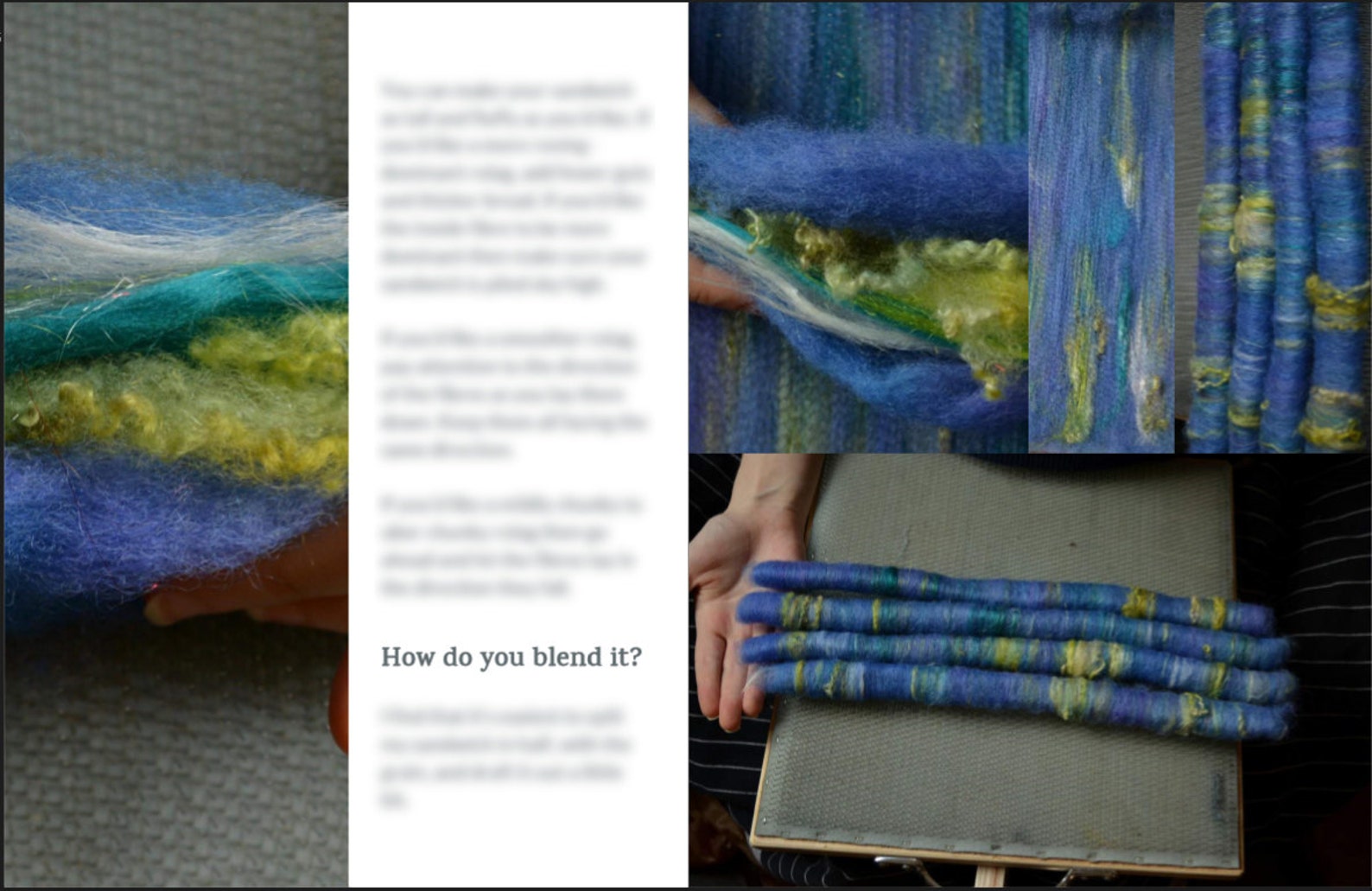 ROVING, BATT, Blend & CARD Spinning Book Bundle - Combed Top, Rolags ...