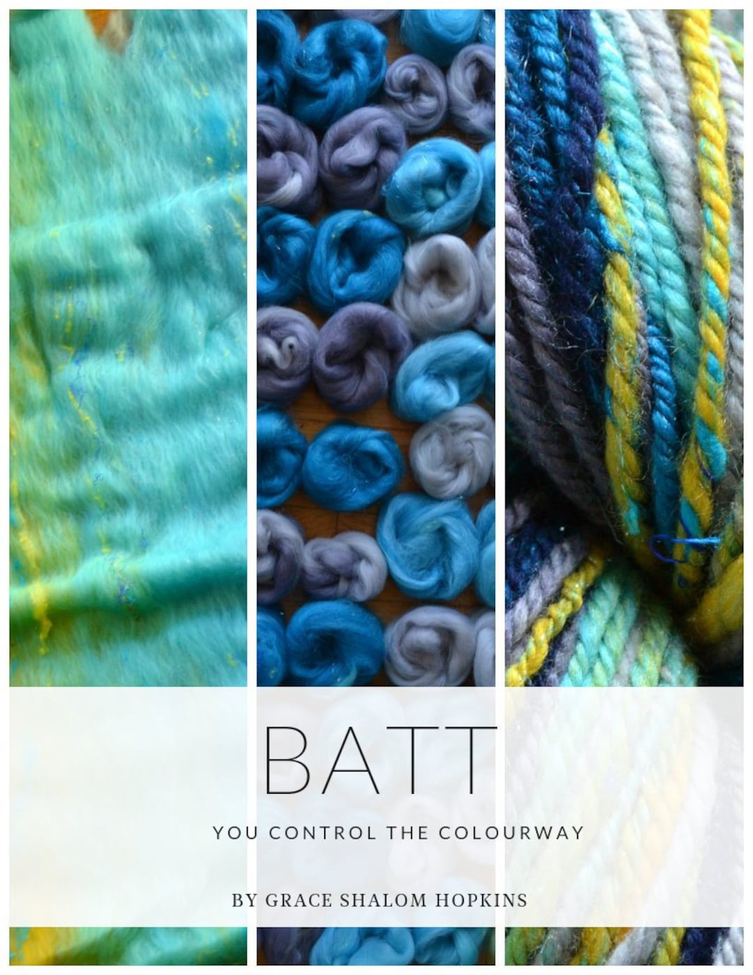 BATT Spinning Book - Batt (spinning Batt) Tutorial - Art Batts and ...