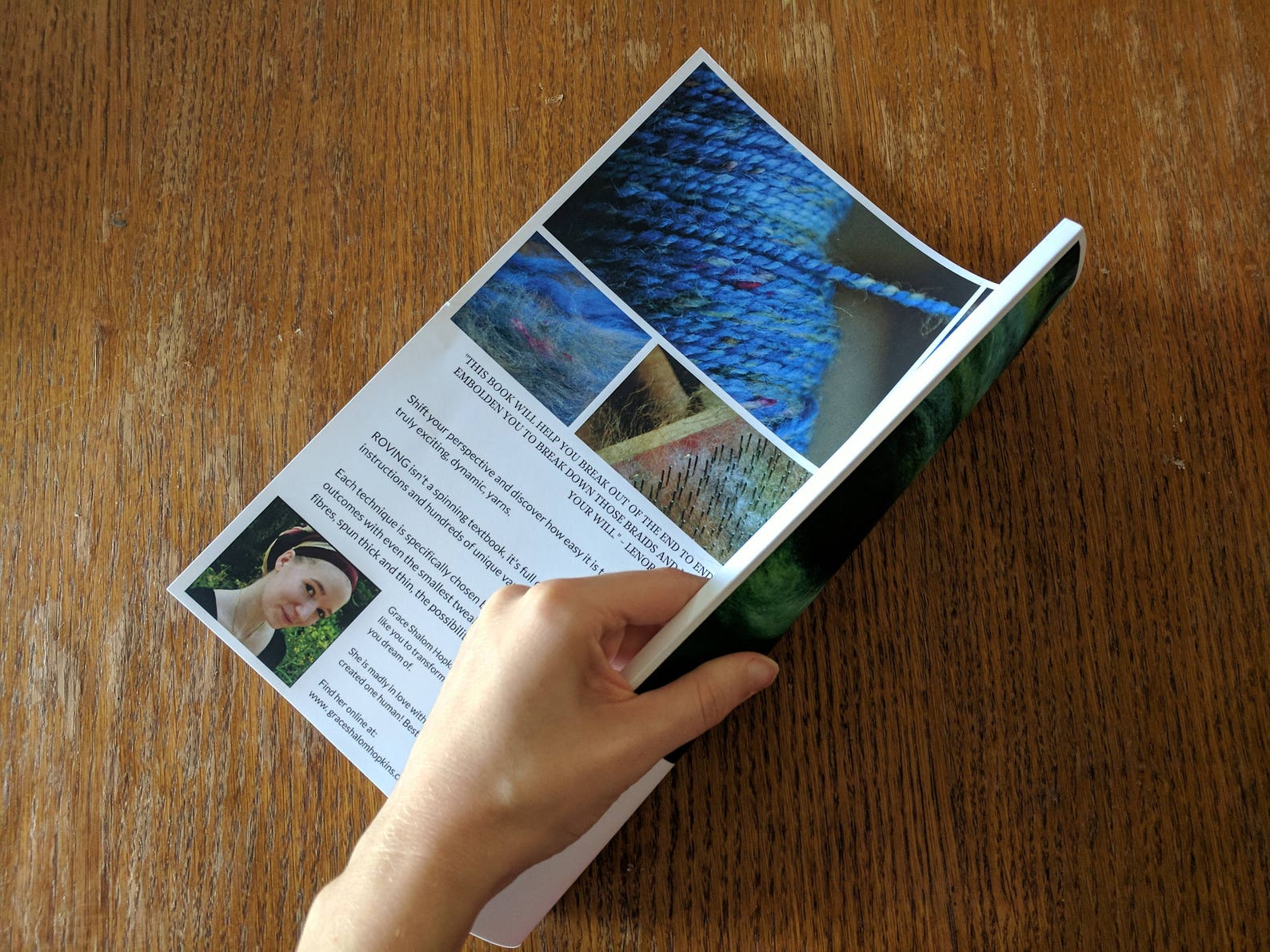 Print Copy of ROVING Spinning Book - Roving (combed Top) Tutorials ...