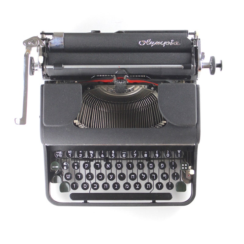 Olympia Typewriter - Etsy