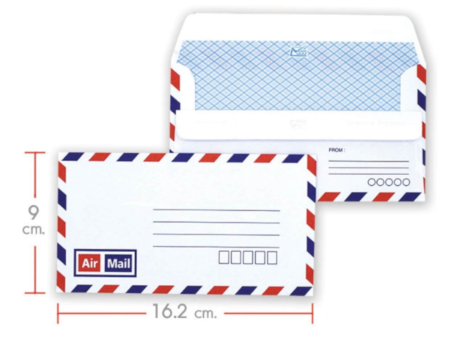 Air Mail Envelopes, Vintage Air Mail Envelopes, Wedding Favours - Etsy
