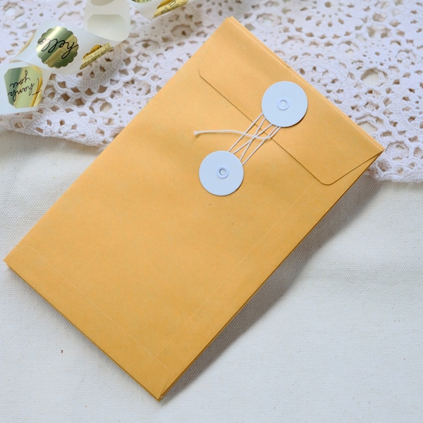 String and Button Closure - Etsy