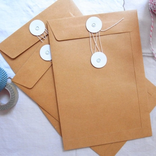 String and Button - Etsy