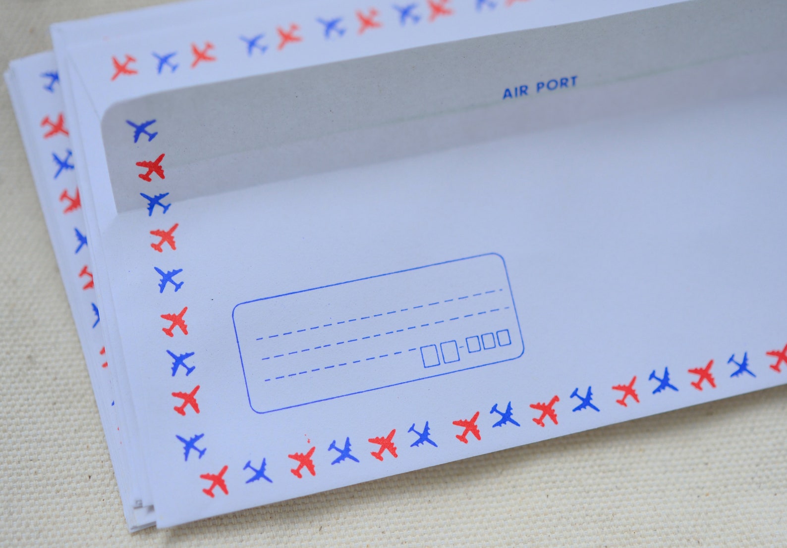 Air Mail Envelopes, Vintage Air Mail Envelopes, Airmail Envelope ...