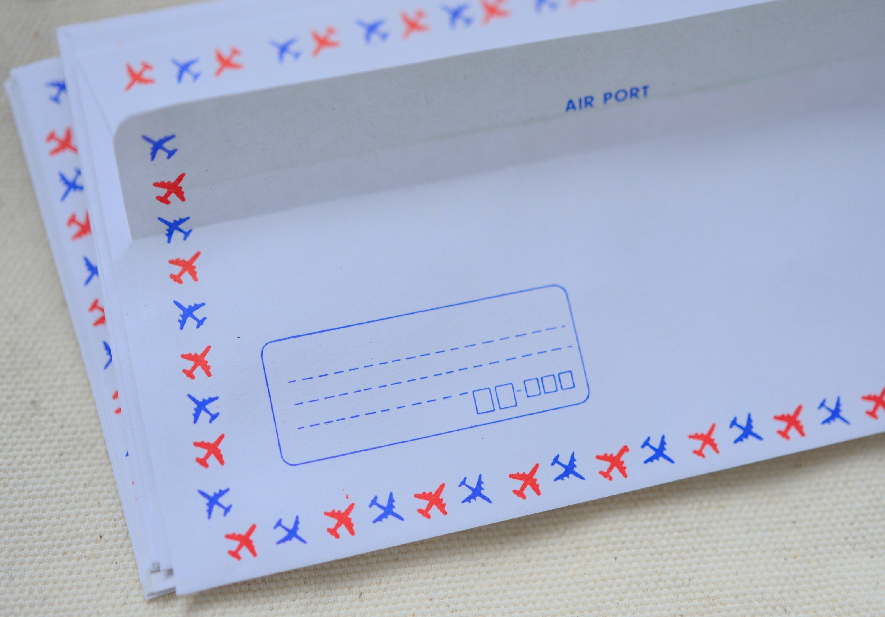 Vintage Airmail Envelopes: Unused Par Avion Collection, 25 Pack - Etsy
