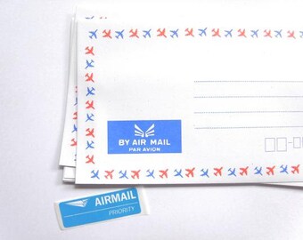 Par Avion Envelopes | Etsy