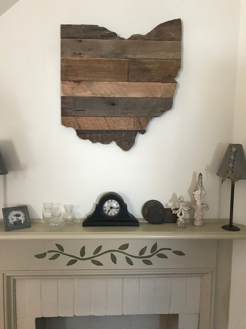 Rustic Ohio Wall Art - Etsy