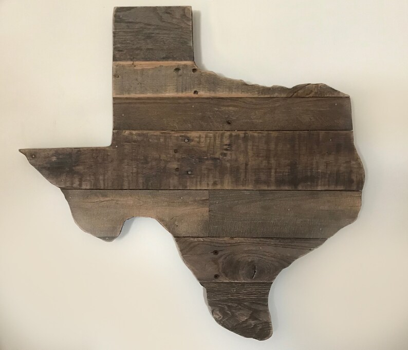 Rustic Texas Wall Art - Etsy