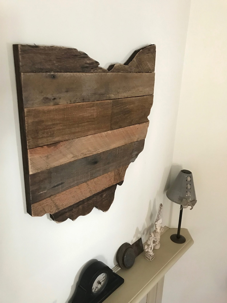 Rustic Ohio Wall Art - Etsy