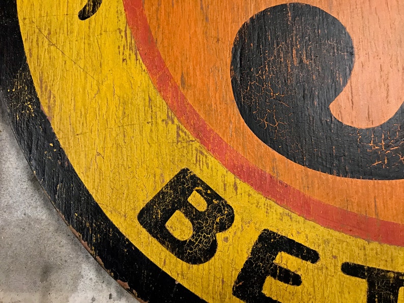 Vintage 5-cent Sign - Etsy