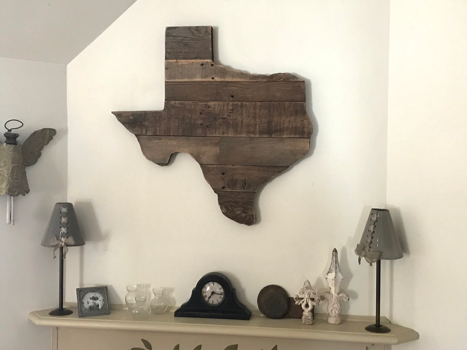 Rustic Texas Wall Art - Etsy