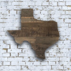 Rustic Texas Wall Art - Etsy
