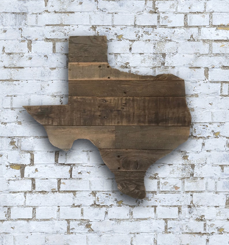 Rustic Texas Wall Art - Etsy