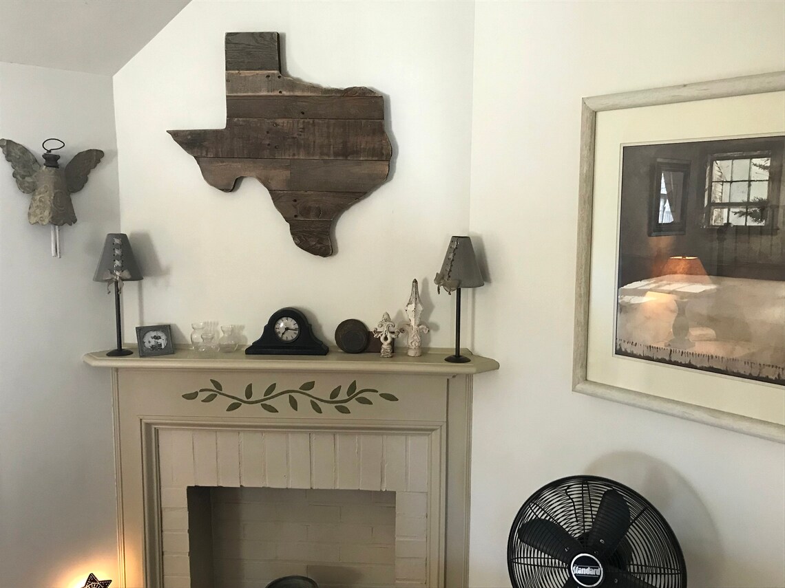 Rustic Texas Wall Art - Etsy