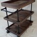 Rustic Utility Cart - Etsy