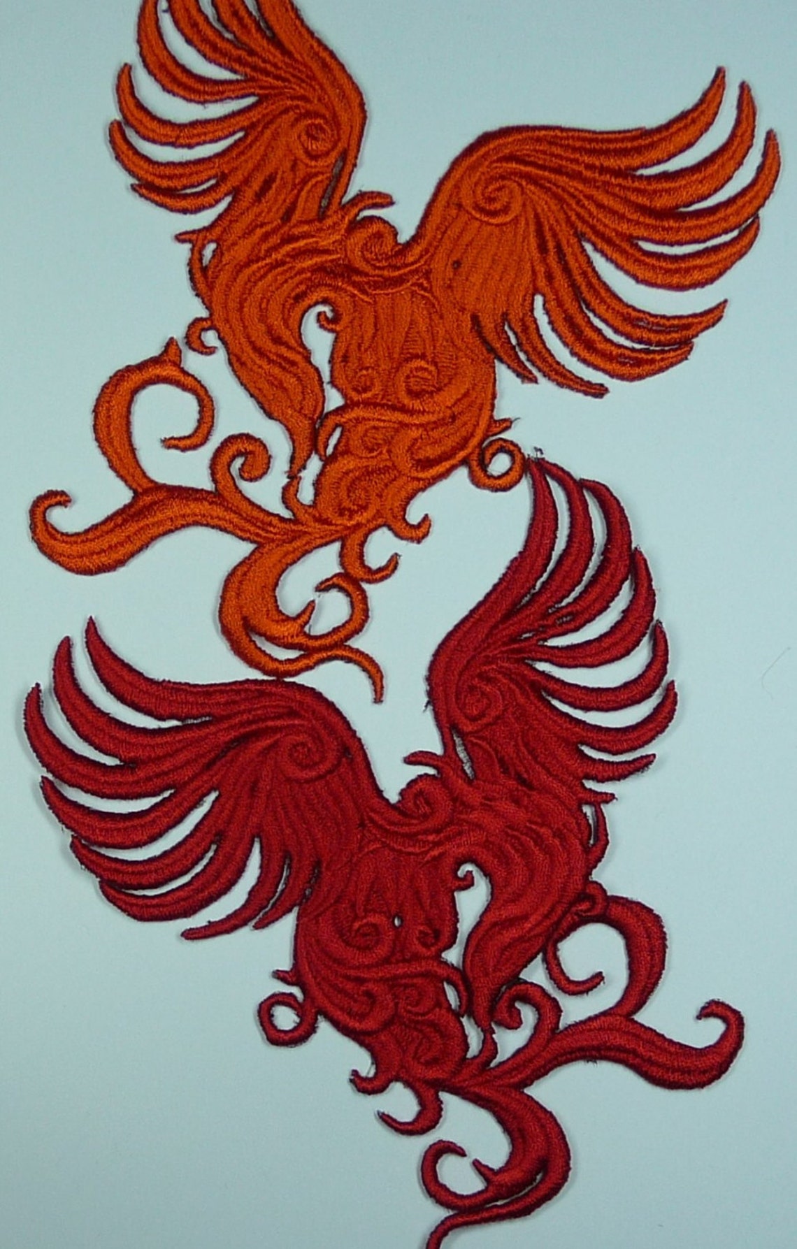 Embroidered Phoenix Motif / Patch / Badge / Applique Lots of - Etsy