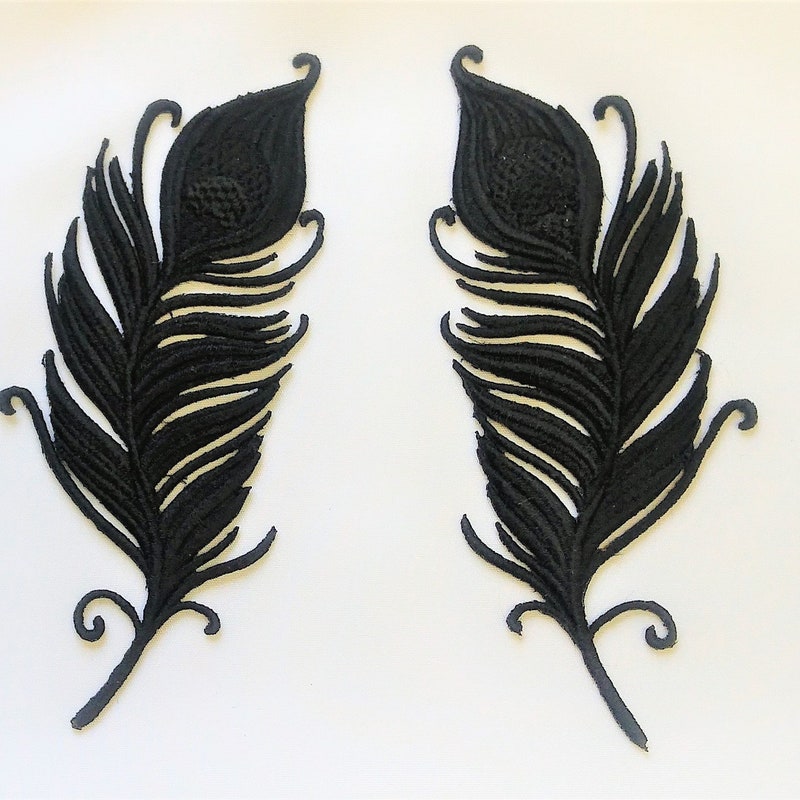 Applique Feather - Etsy
