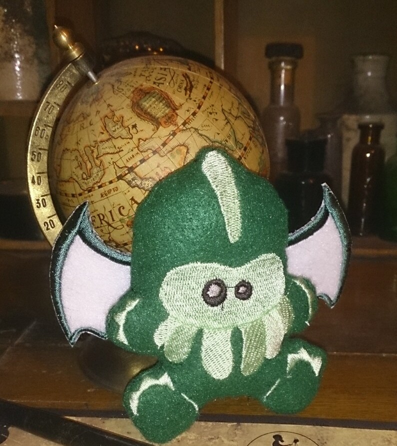 Large Stuffed Cute Cthulhu - Etsy