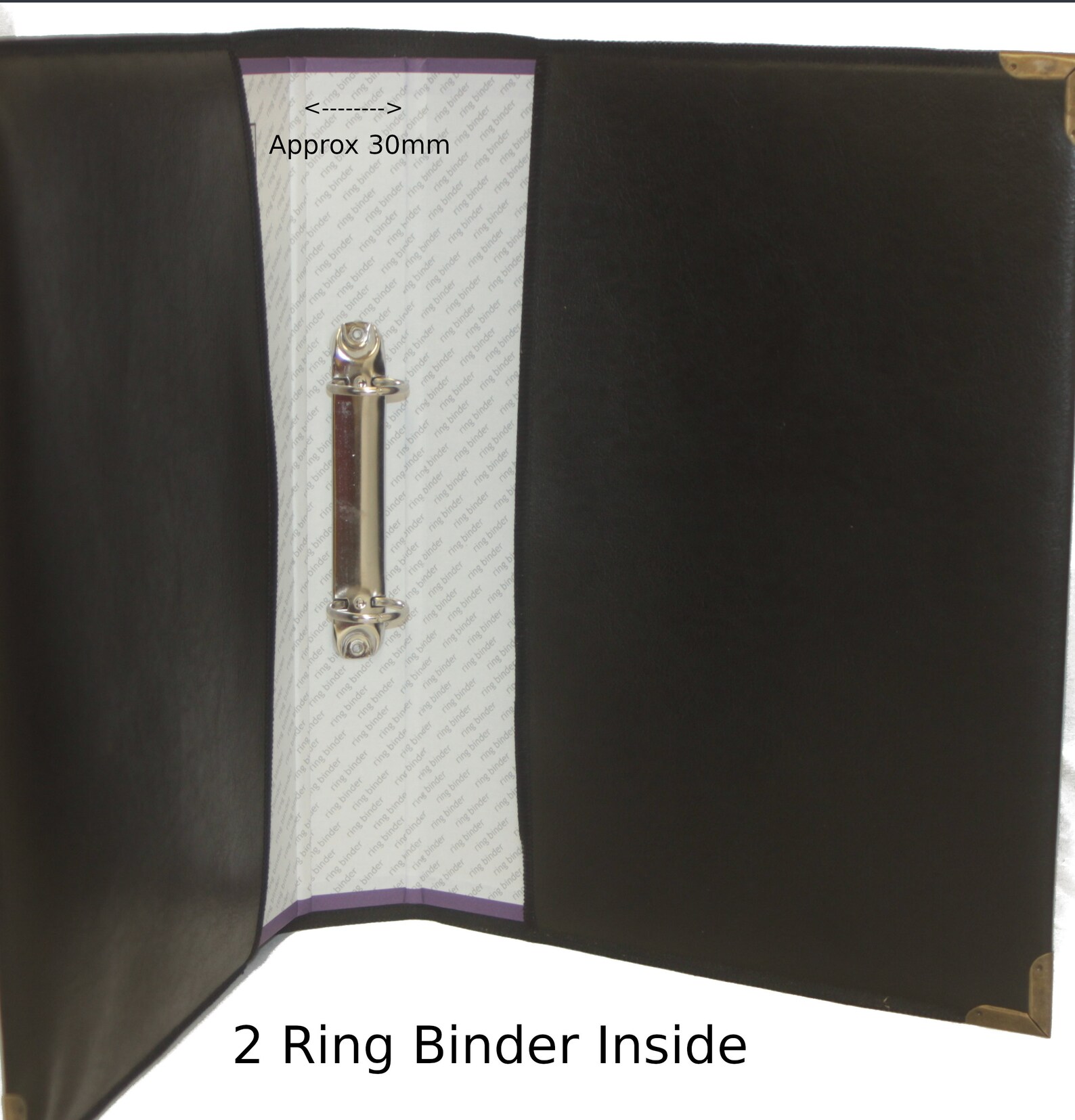 Mythical Creature Faux Leather Covered Ring Binder / File - Unicorn ...