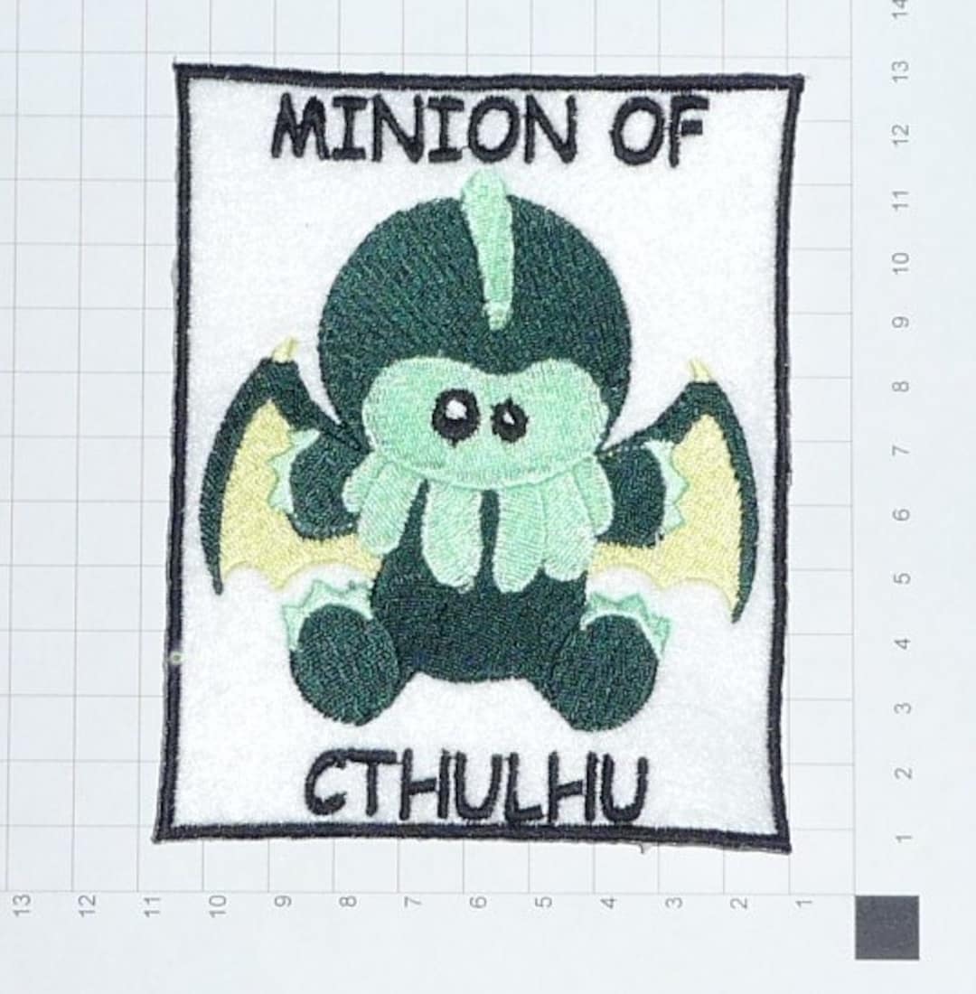 Embroidered Cthulhu Patch / Badge / Applique - 3 Designs to Choose From ...