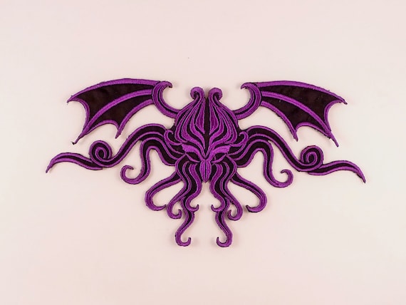 10 Inch Wide Embroidered Steampunk Cthulhu Motif Lots of - Etsy