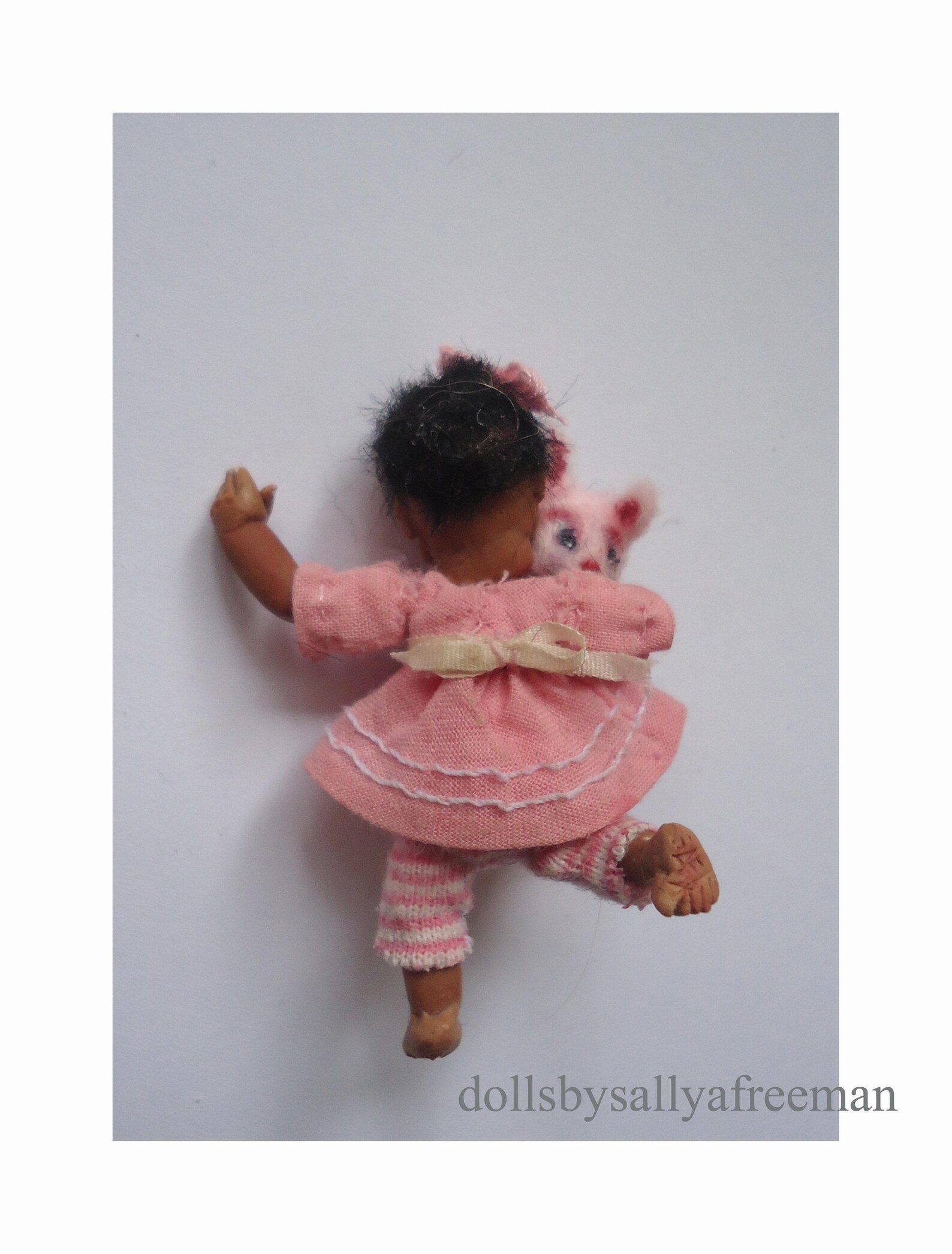 12th Scale Baby Girl Poseable Ooak Doll House Miniature Doll - Etsy