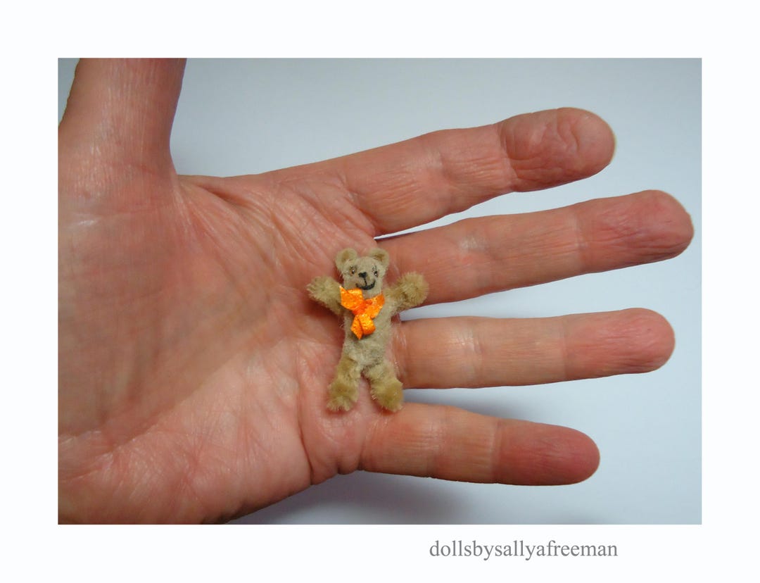 12th Scale Poseable Teddy Bear - Etsy
