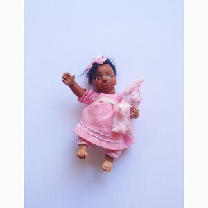 12th Scale Baby Girl Poseable Ooak Doll House Miniature Doll - Etsy