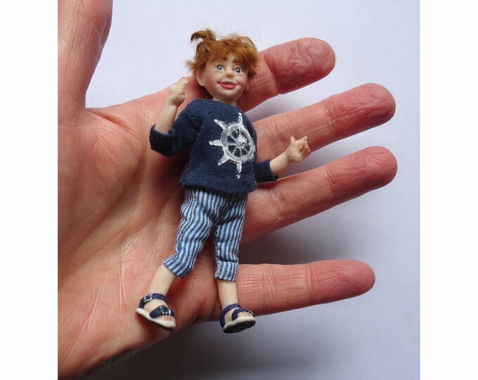 12th Scale Little Boy Poseable Ooak Doll House Doll - Etsy
