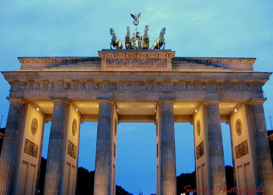 Brandenburg Gate Berlin Germany Photo. Deutschland German Photography ...