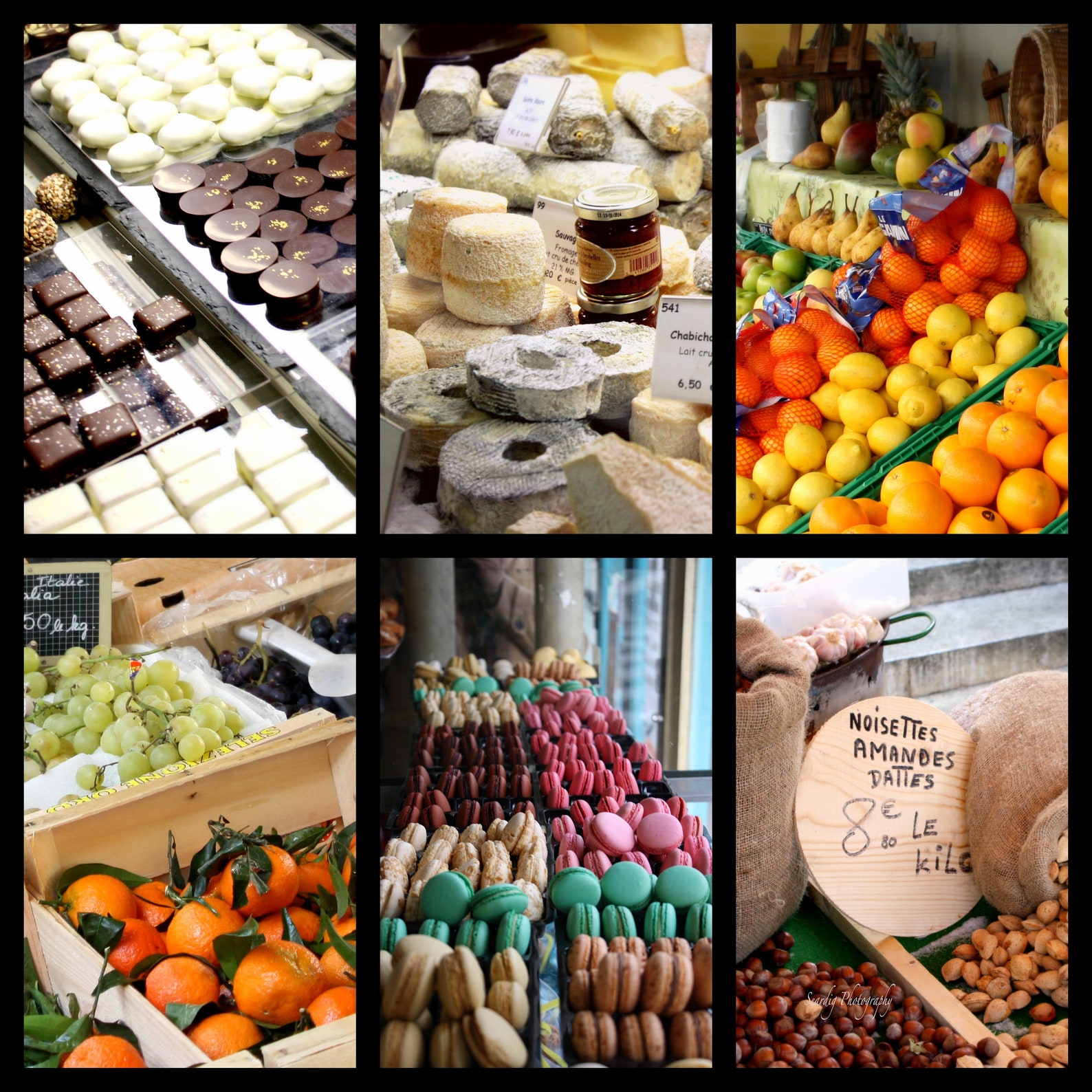Paris and French Food Photography. Farmer's Market. Street Food. Square ...