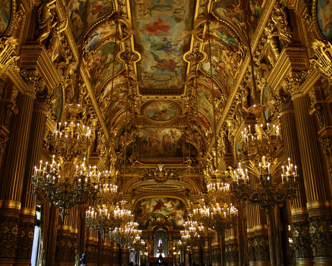 Paris Photography, Paris Opera House Garnier, Paris Chandeliers Prints ...