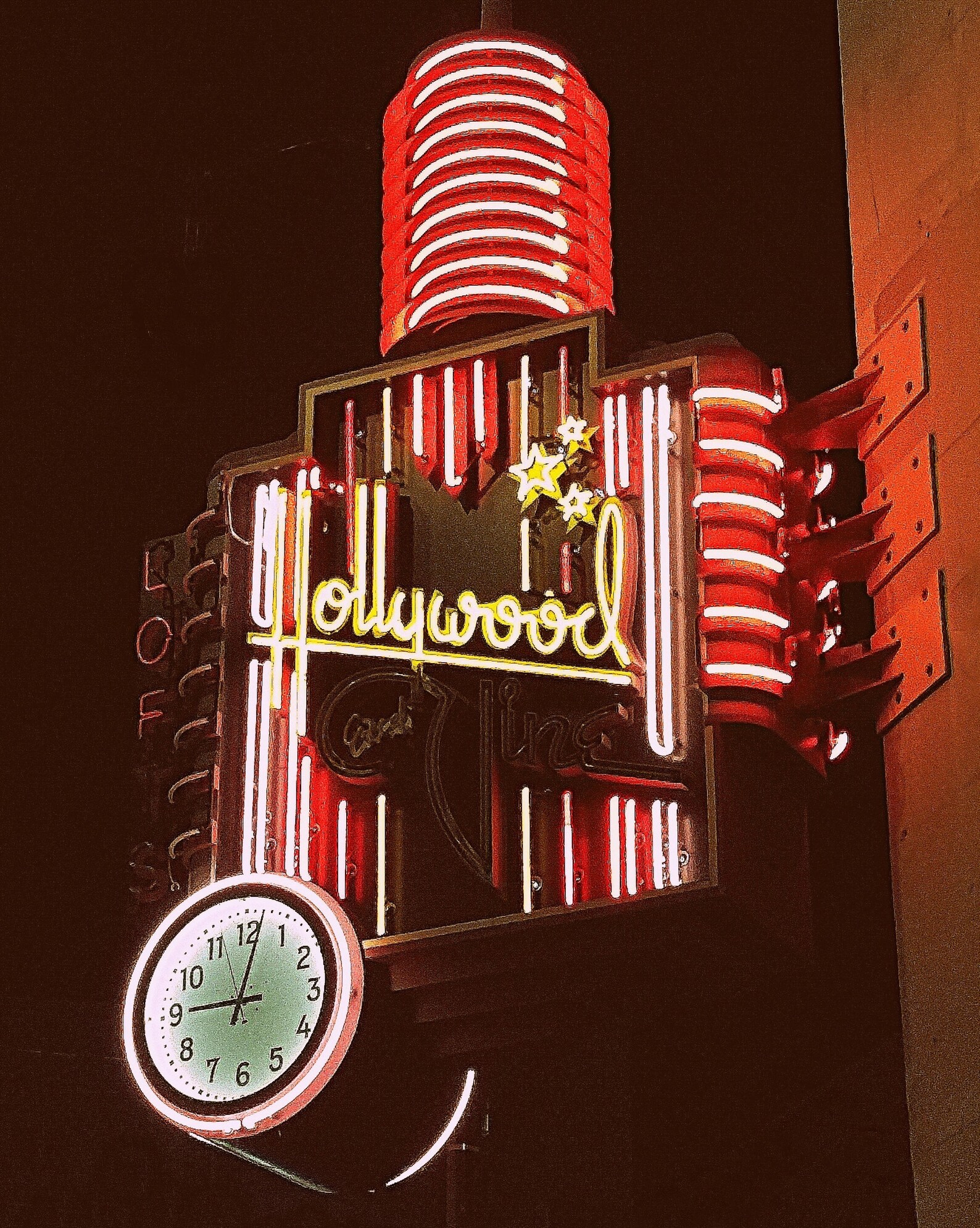 Hollywood Neon Sign. Hollywood Photography, Los Angeles. Photograph ...