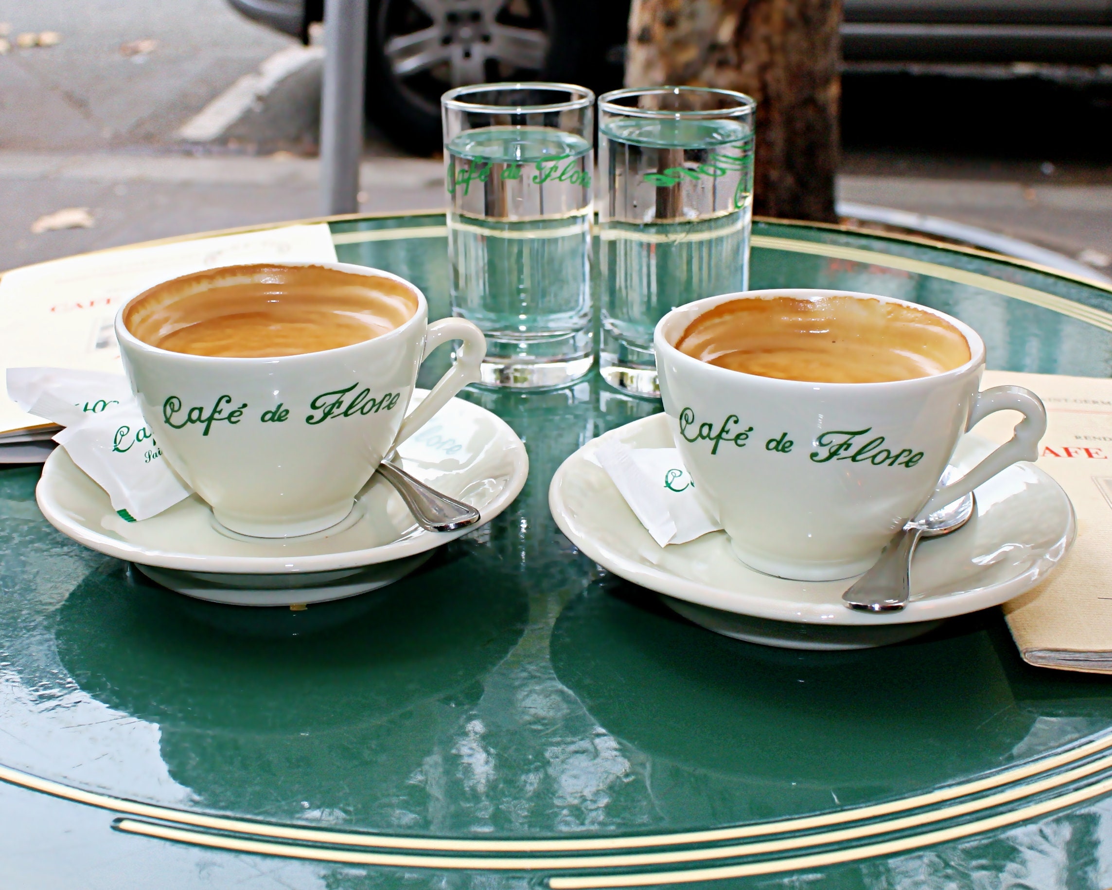 Cafe De Flore Paris Photo Print Paris Fine Art Photograph - Etsy