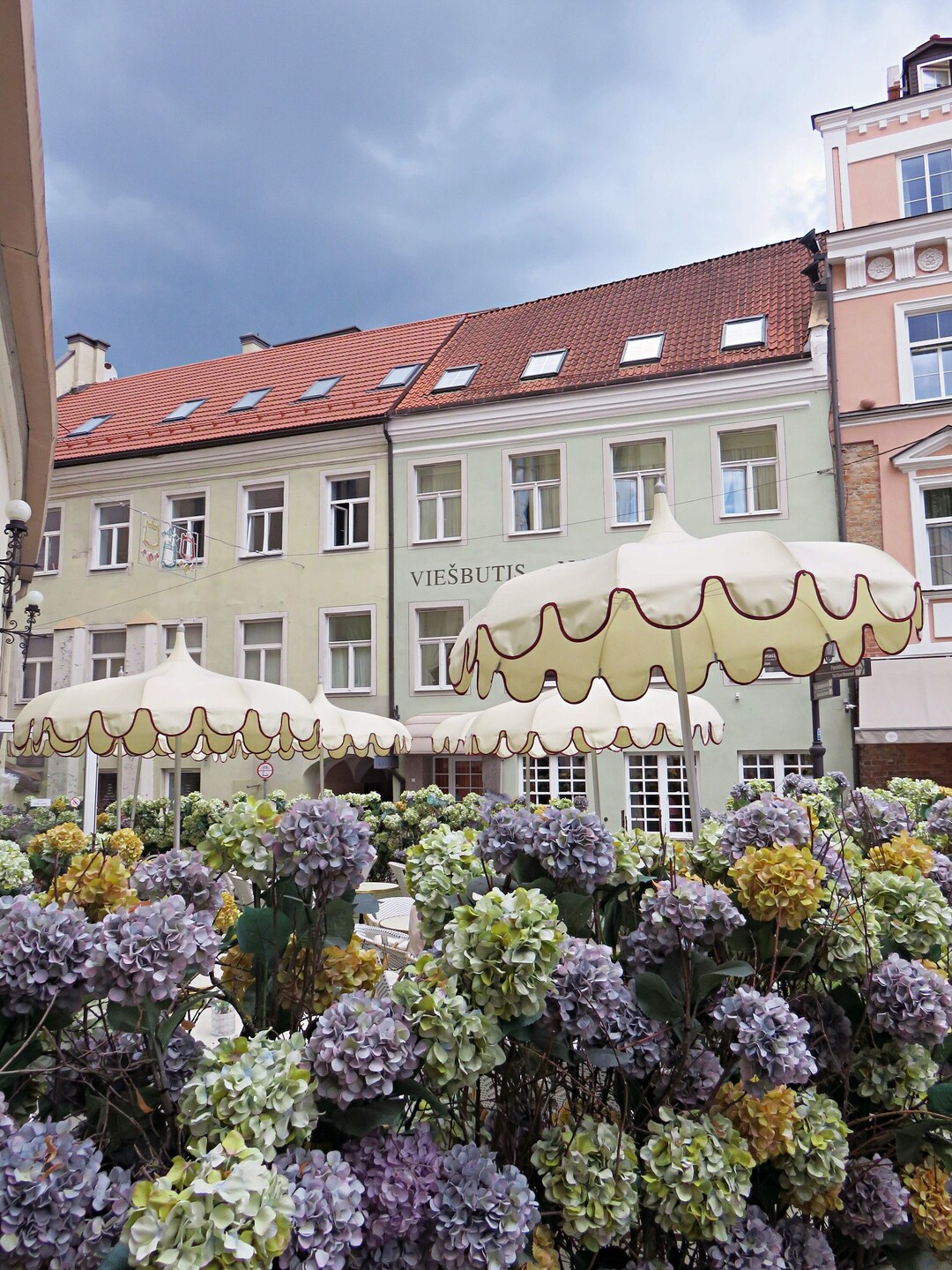 Old Town Vilnius Lithuania Cafe Photo Print. Baltics Photography ...
