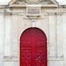 Paris Photography, Red Door, Paris Wall Art, Red Paris Door Photo, Red ...