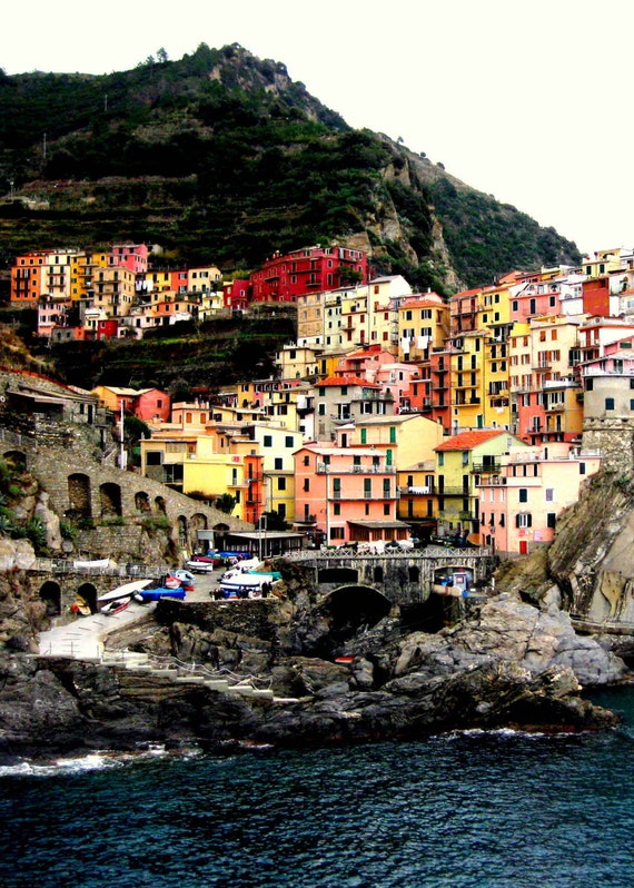 Houses Cliffside Italy