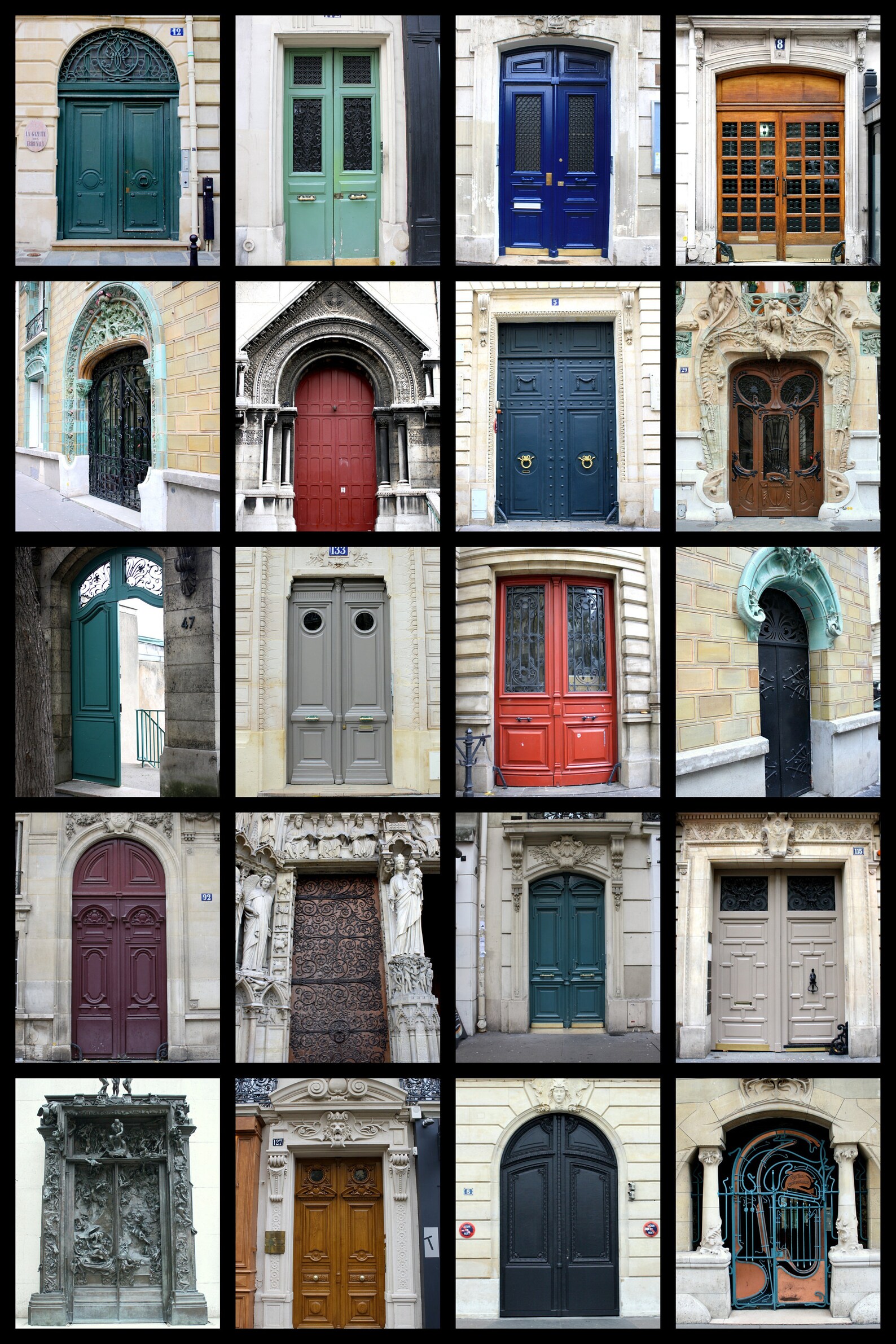 Paris Photography Parisian Doors Doors of Paris France Door - Etsy