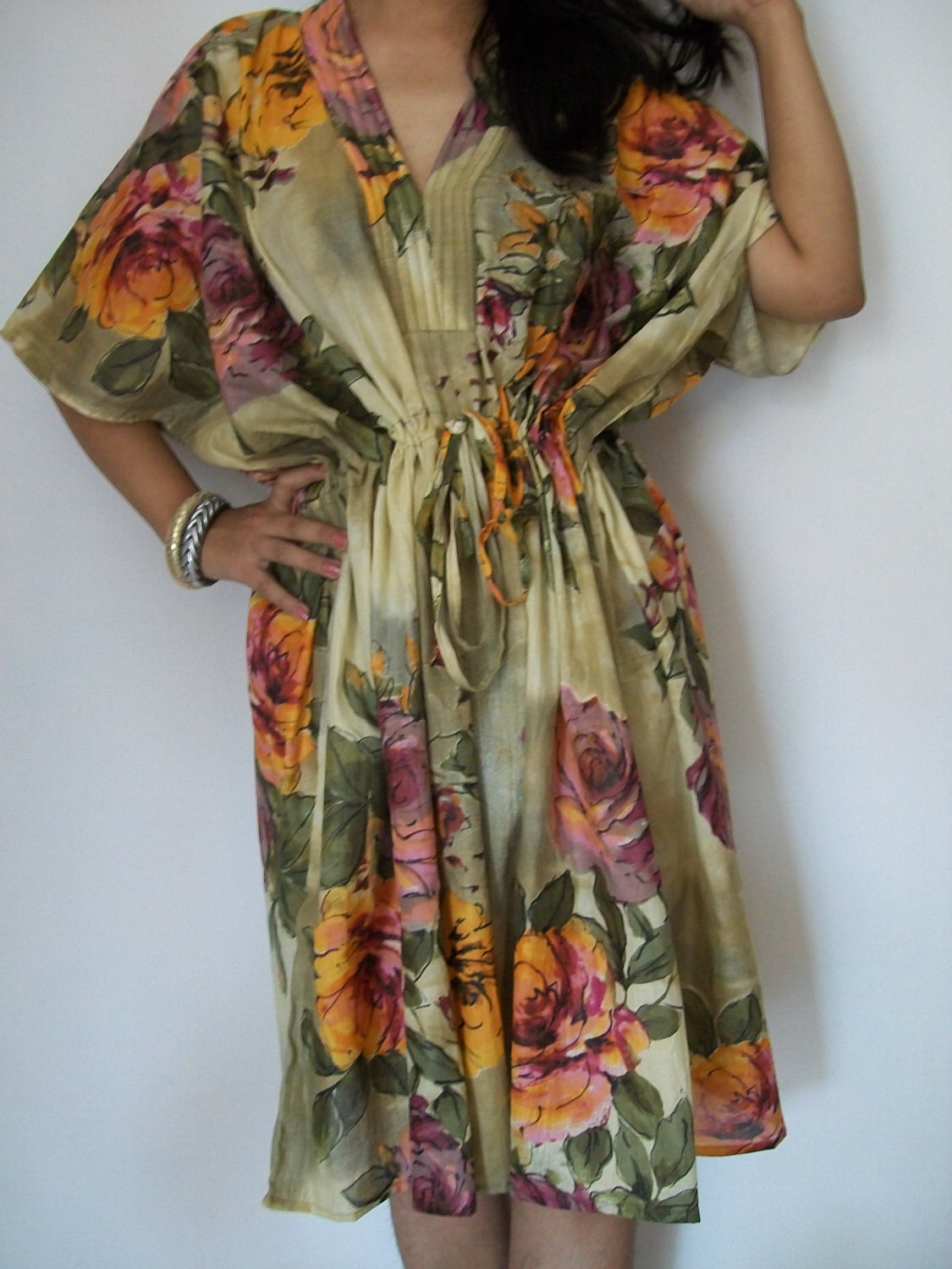 Floral Kaftan Caftan Perfect Dress Spa Robe for to Be - Etsy