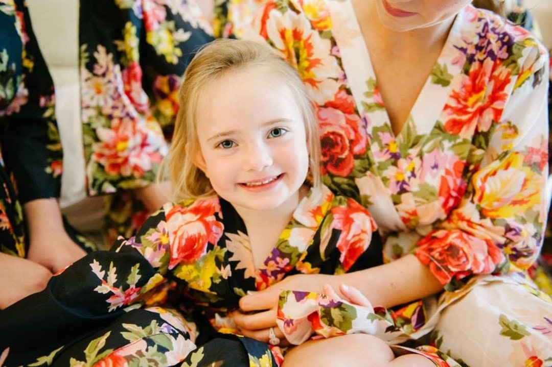 Flower Girl Robe Junior Bridesmaid Robe Junior Robe - Etsy